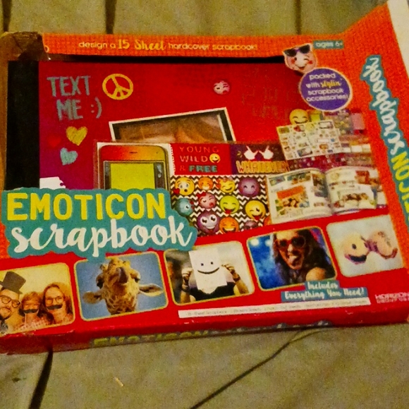 Scrapbook | Toys | Emoticon Scrapbook | Poshmark